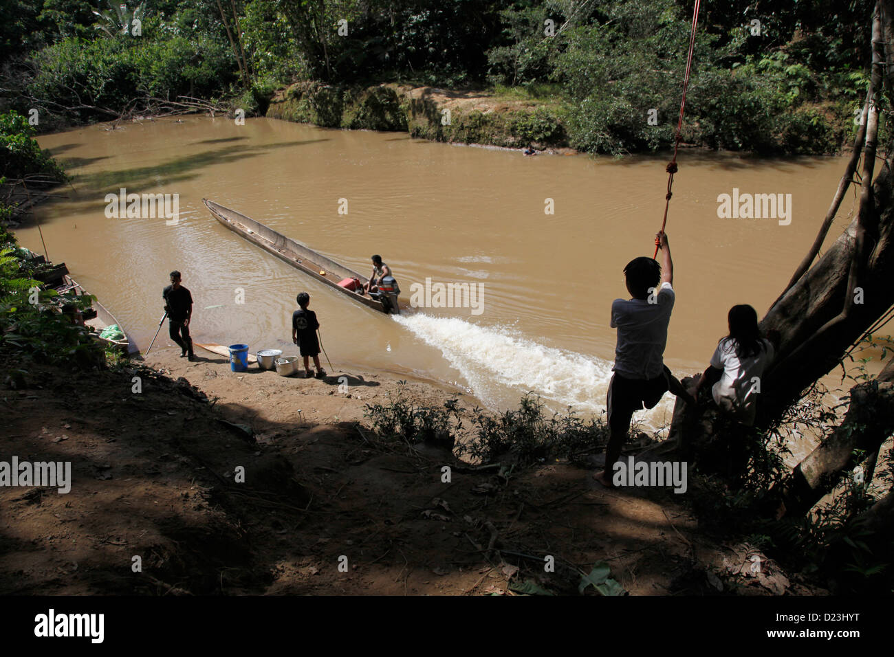 Native Huaorani indigenous people run eco-lodge and stand against oil ...