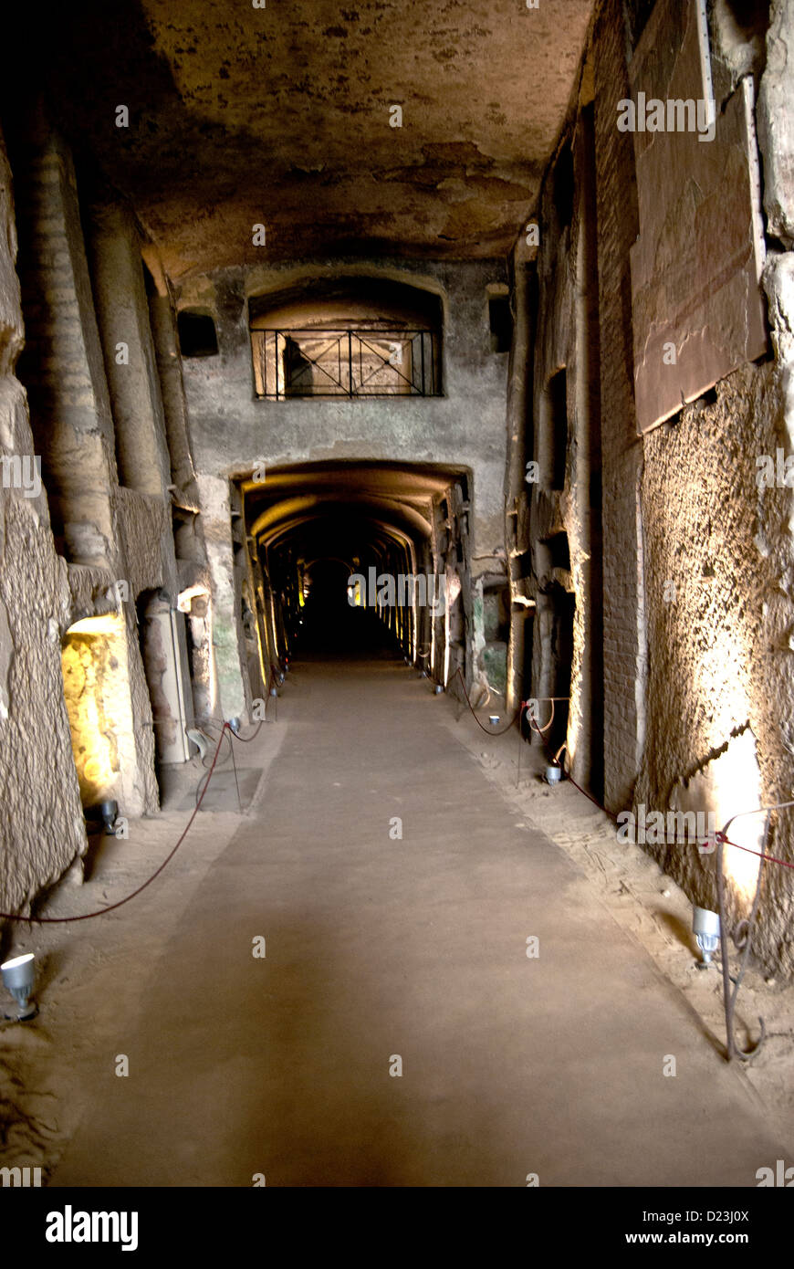 Catacombs of San Gennaro, Naples, Italy Stock Photo - Alamy
