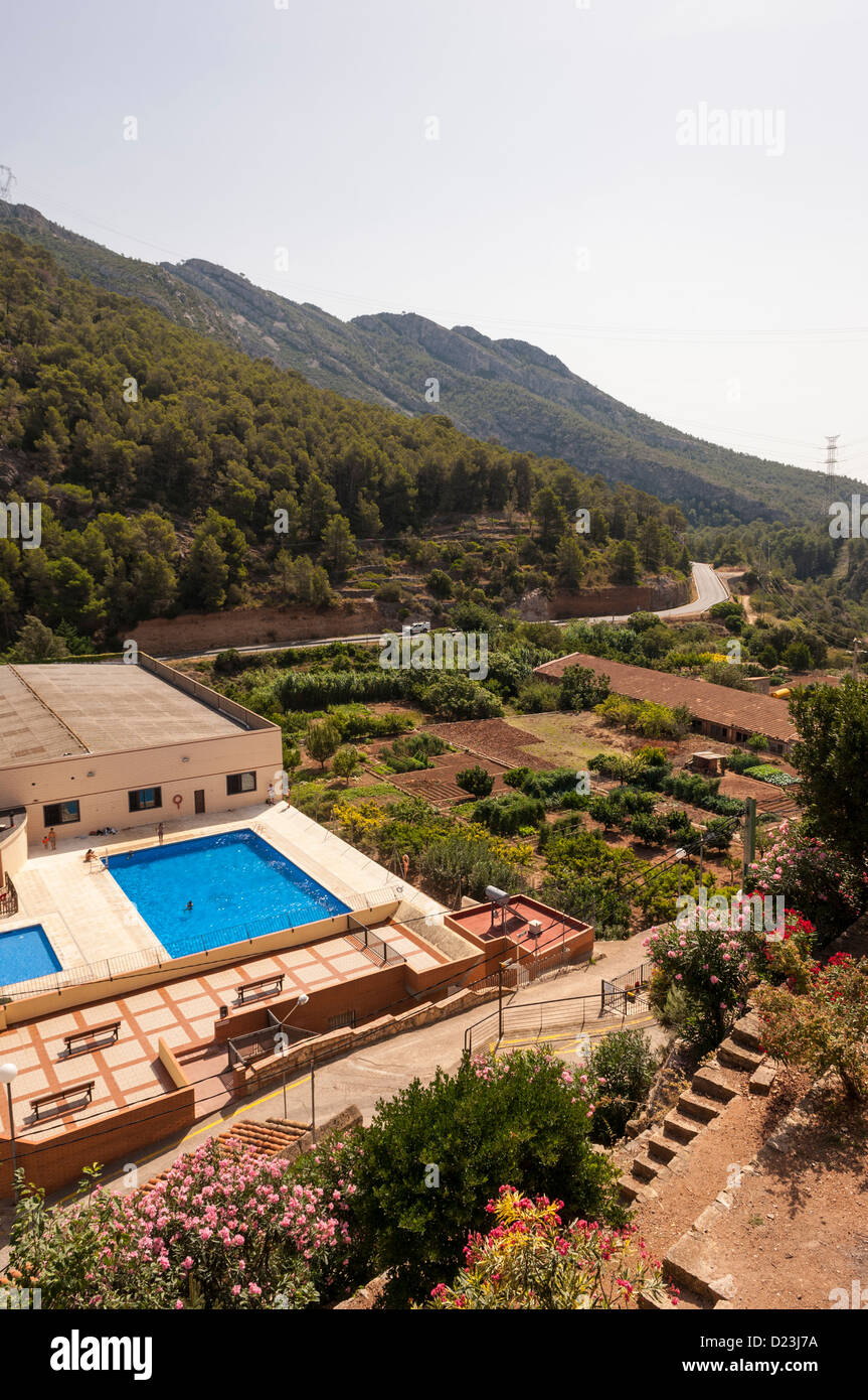The old village of Pratdip , Costa Dorada , Spain Stock Photo - Alamy