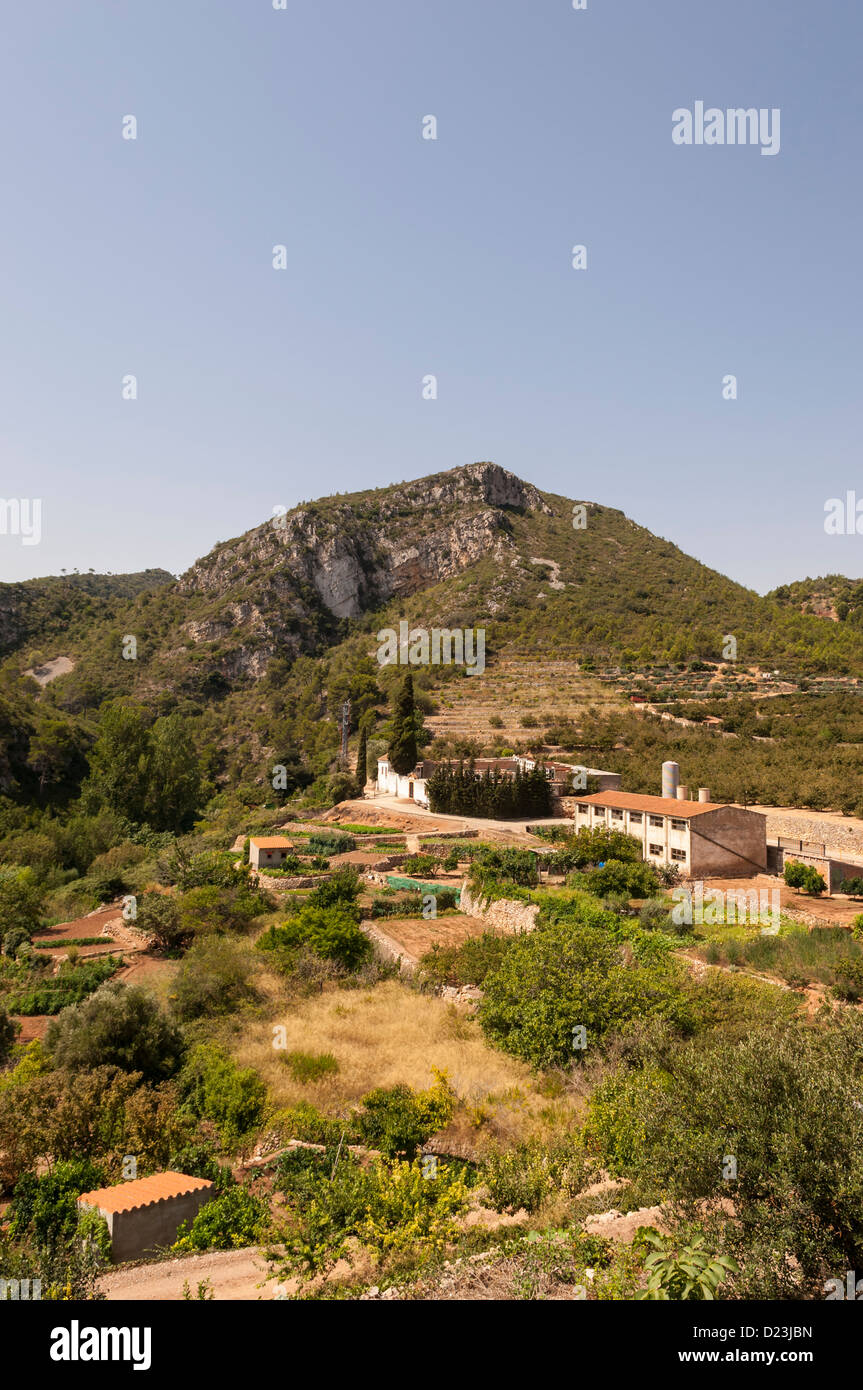 The old village of Pratdip , Costa Dorada , Spain Stock Photo - Alamy