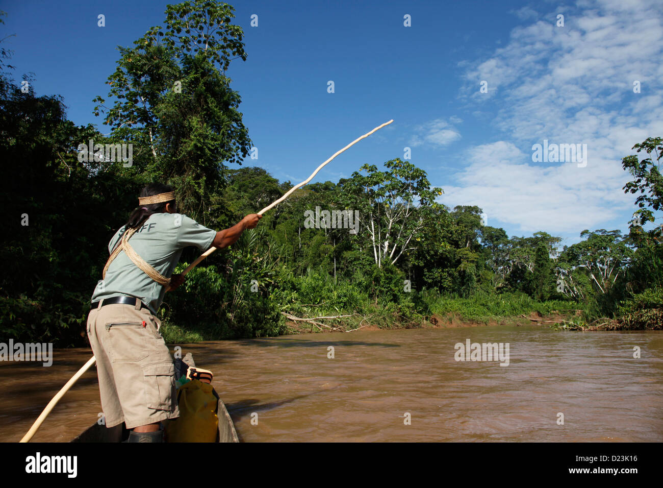 Native Huaorani indigenous people run eco-lodge and stand against oil ...