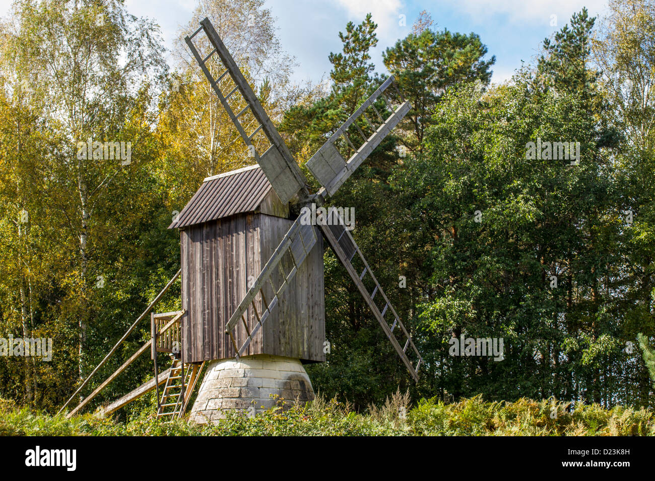 Pine tree windmill hi-res stock photography and images - Alamy