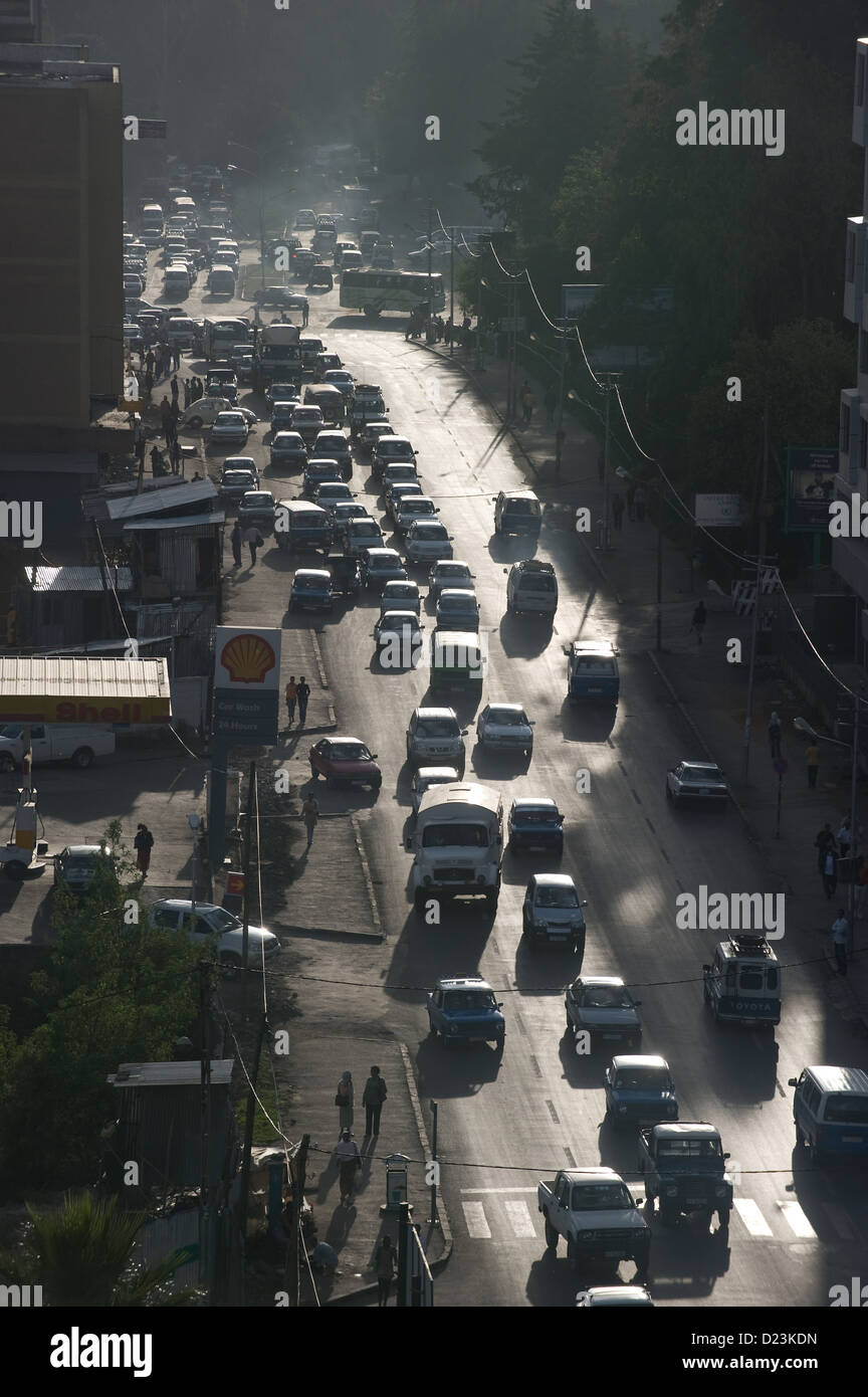Addis Ababa, Ethiopia, urban transport Stock Photo - Alamy