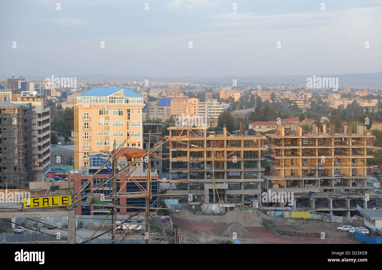 Addis Ababa, Ethiopia, Cityscape Stock Photo - Alamy