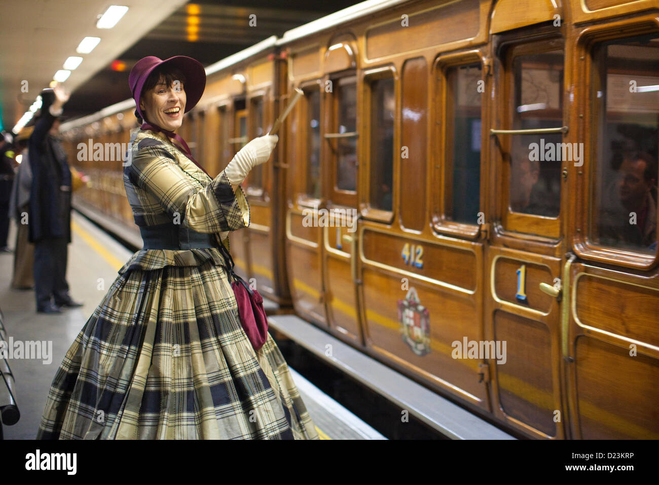 Victorian london underground hi-res stock photography and images - Alamy