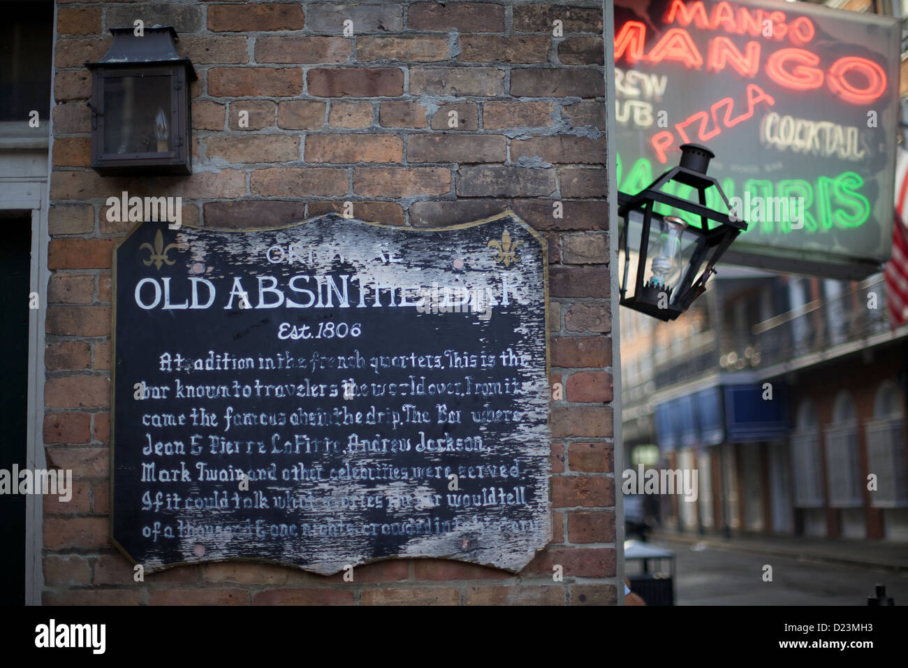 New orleans absinthe hi-res stock photography and images - Alamy