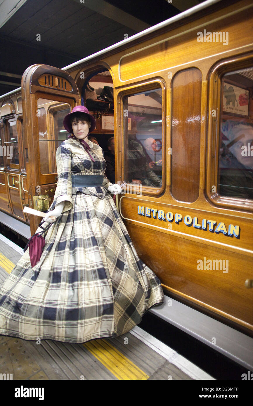 Victorian london underground hi-res stock photography and images - Alamy