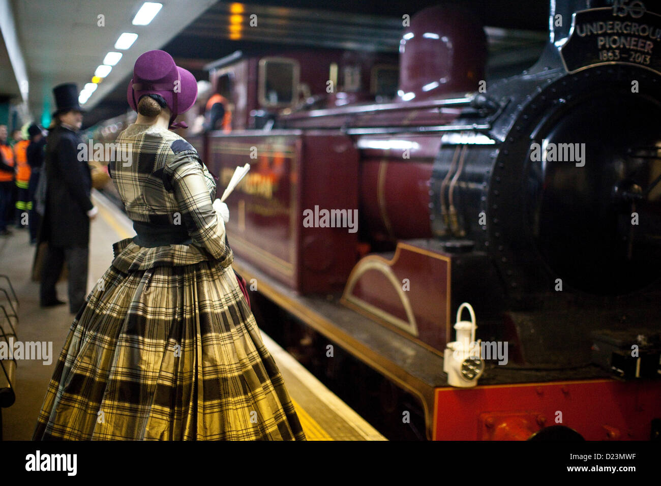 Victorian london underground hi-res stock photography and images - Alamy