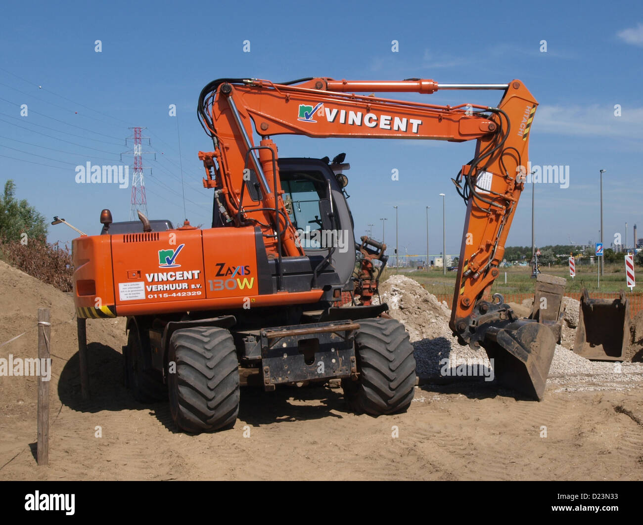 construction plant vehicles trucks Stock Photo - Alamy