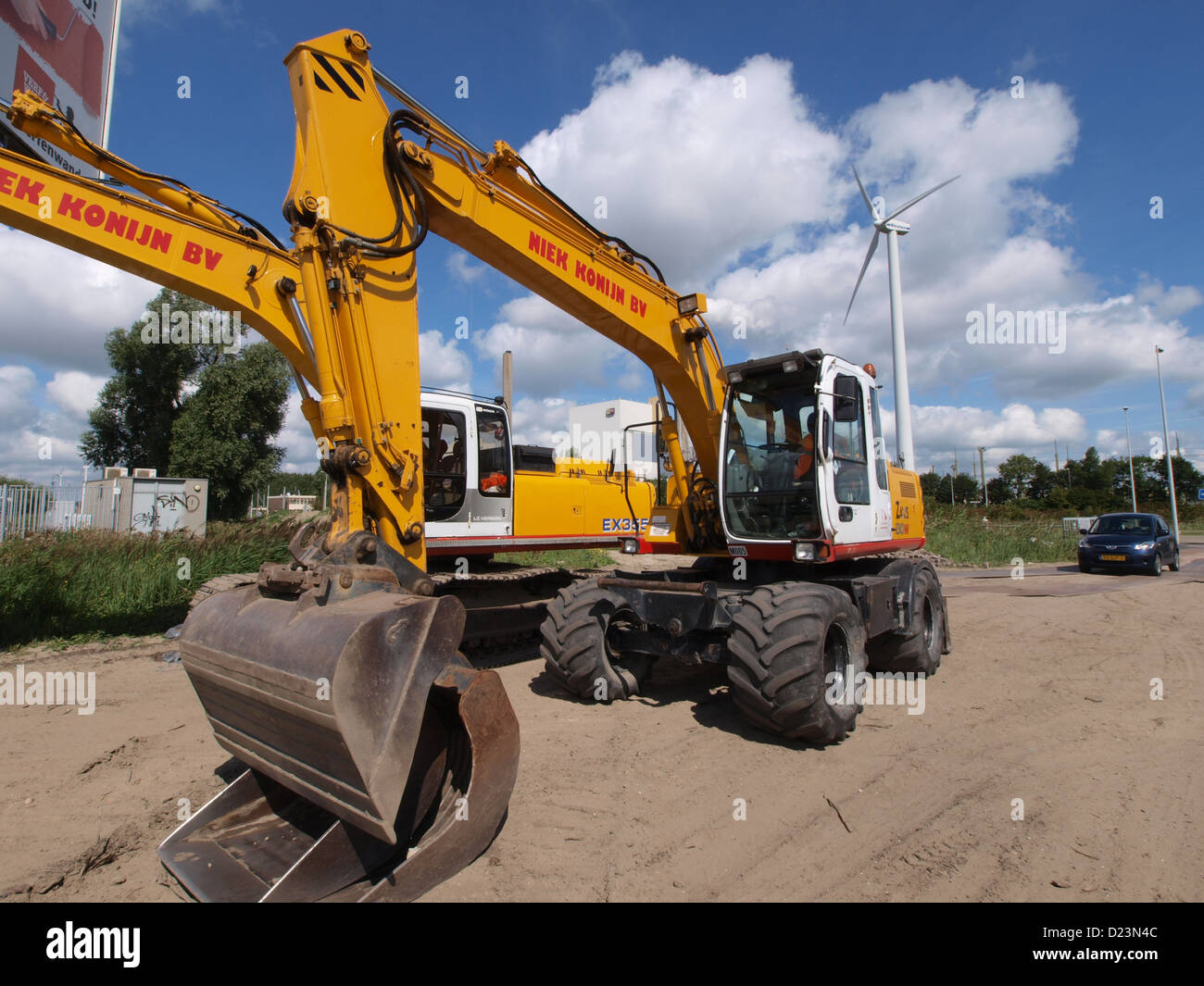 construction plant vehicles trucks Stock Photo - Alamy