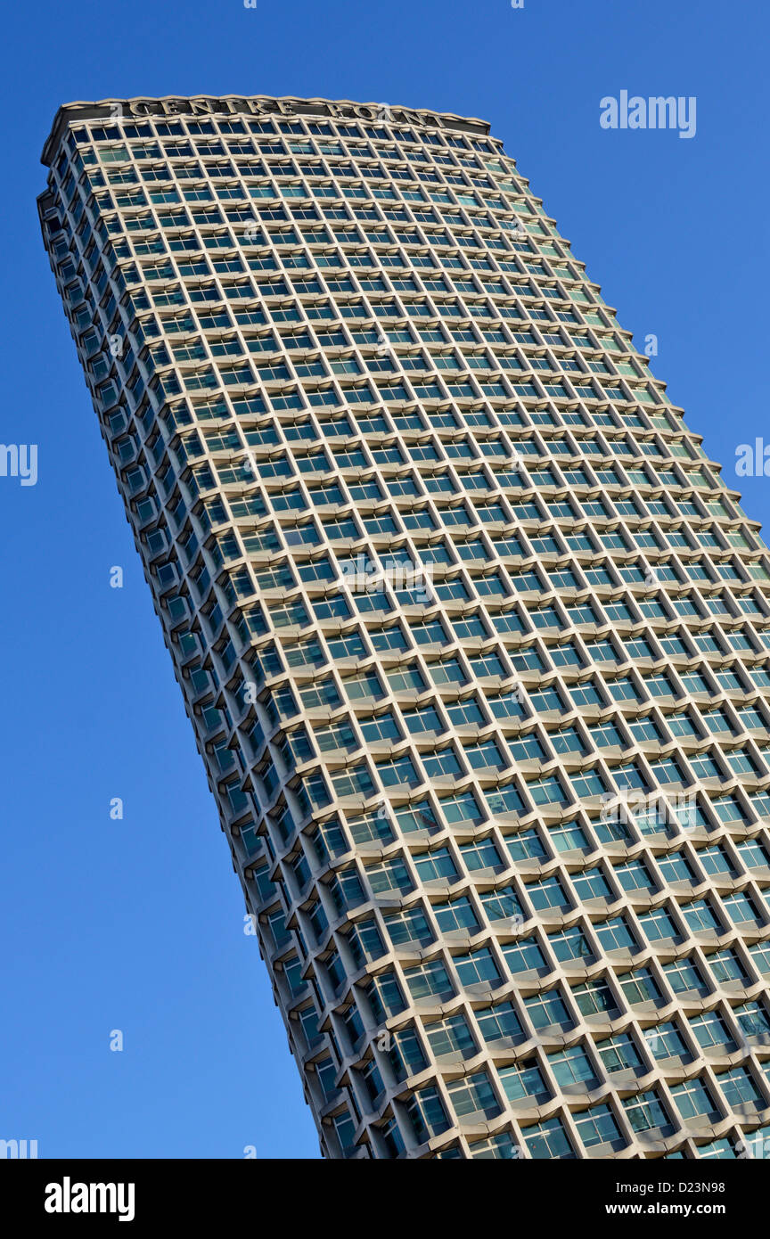 Repetitive architecture patterns blue sky view Centre Point landmark ...