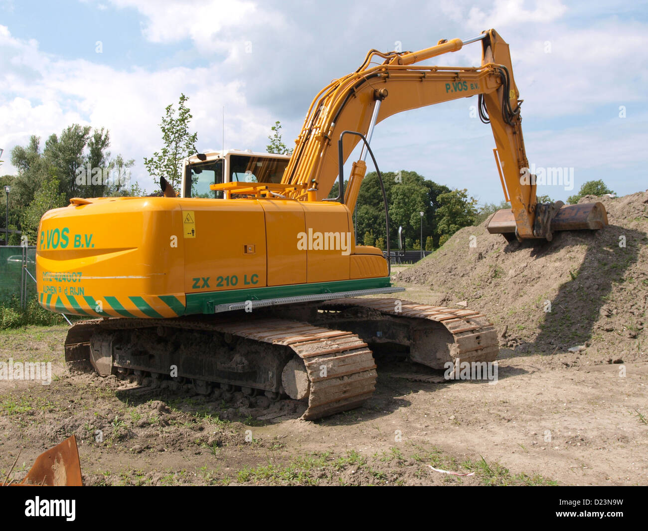 construction plant vehicles trucks Stock Photo - Alamy