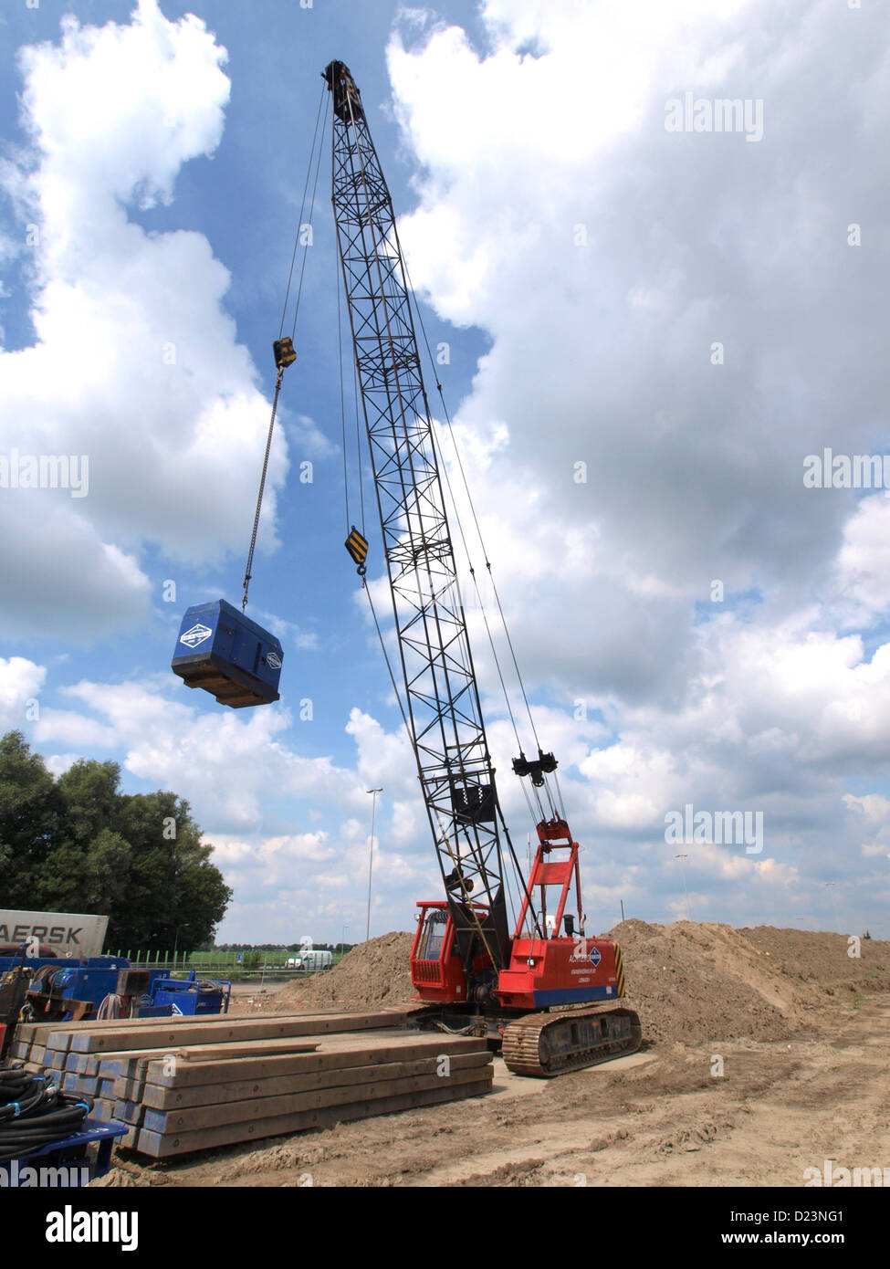 construction plant vehicles trucks Stock Photo - Alamy