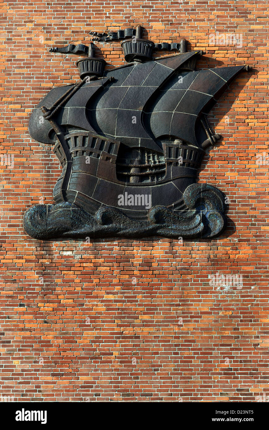 Stralsund, Germany, image of a sailing ship Stock Photo - Alamy