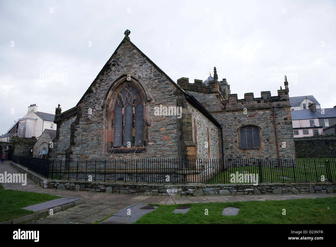 St Cybi's Church Holyhead Stock Photo - Alamy