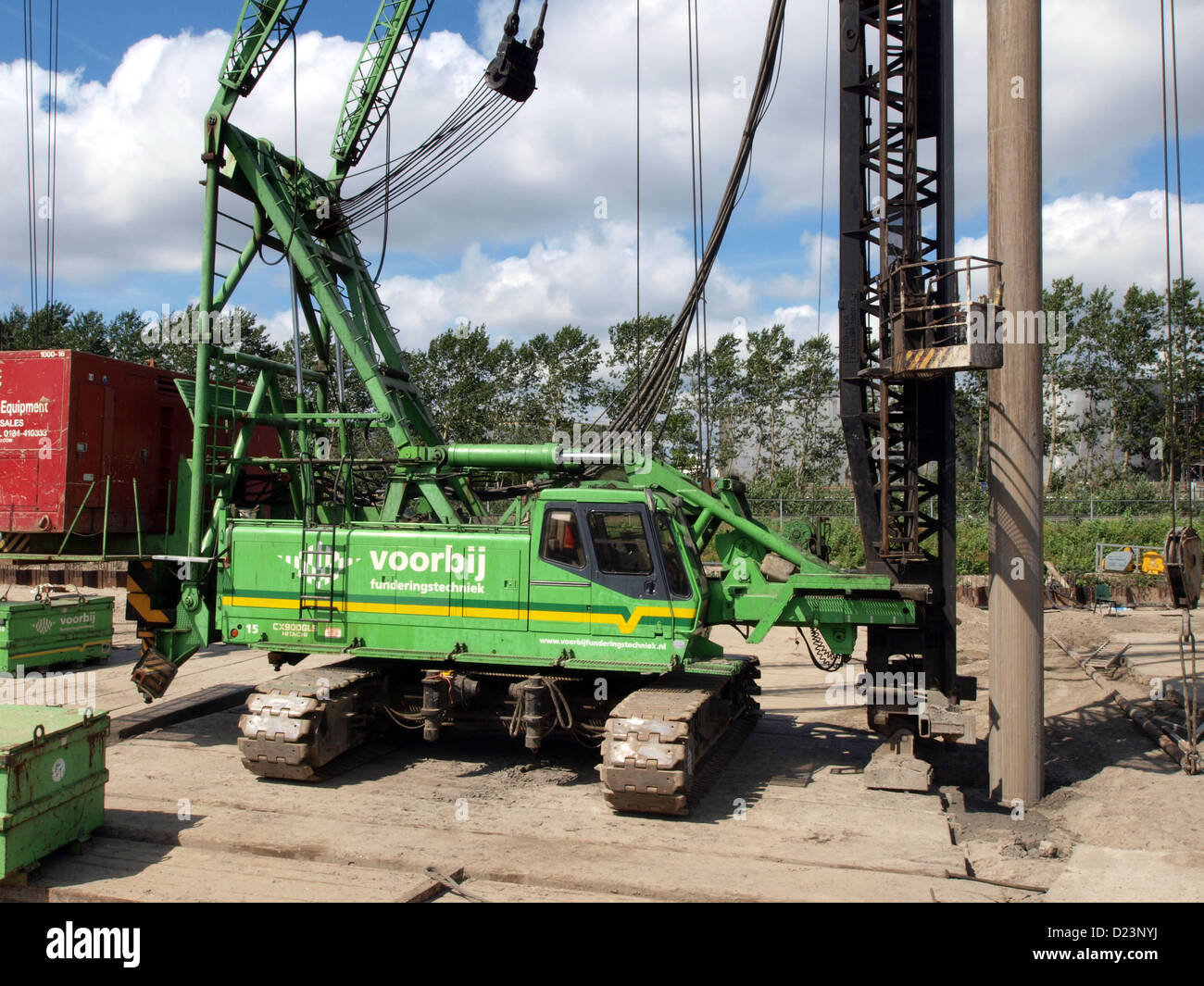 construction plant vehicles trucks Stock Photo - Alamy