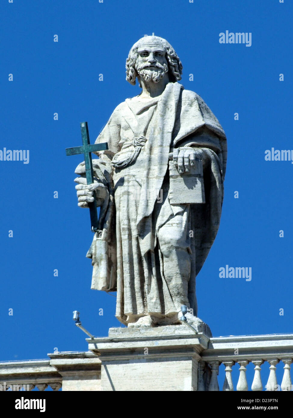 The statues of Saint Philip and other religious figures adorn the ...