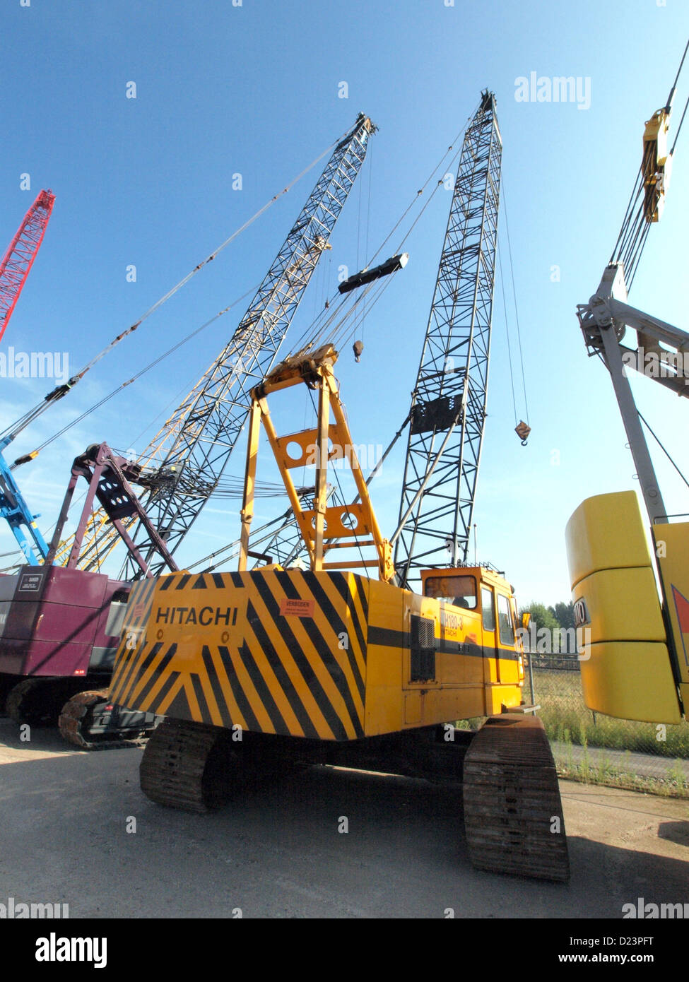 construction plant vehicles trucks Stock Photo - Alamy