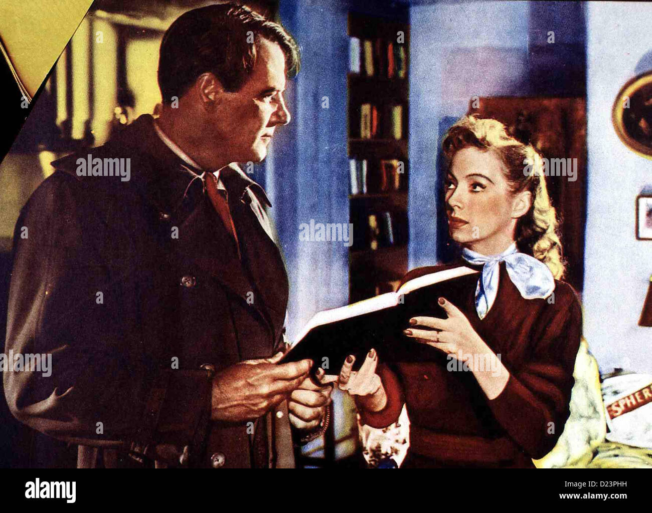 Schuss Im Dunkel Shoot First Joel McCrea, Evelyn Keyes Der in England ...