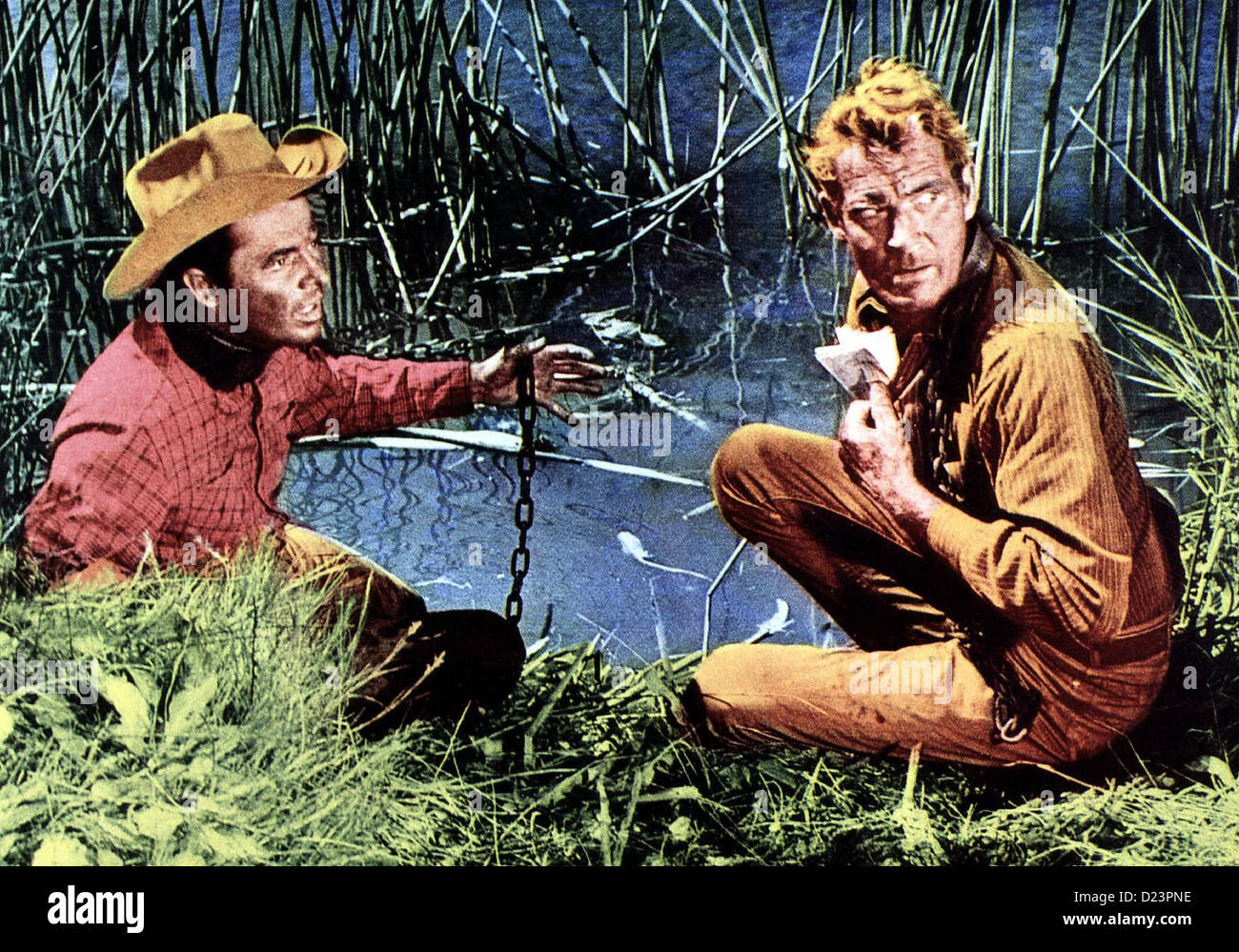 Der Eiserne Kragen Showdown Audie Murphy, Charles Drake Im Wirrwarr ...