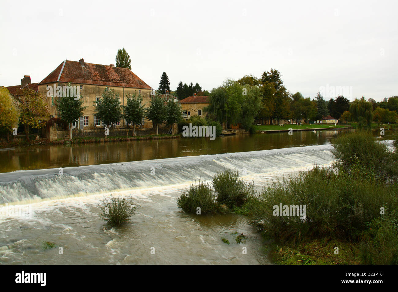 Scey Sur Saone ,which is small town of vesoul,general view Stock Photo ...