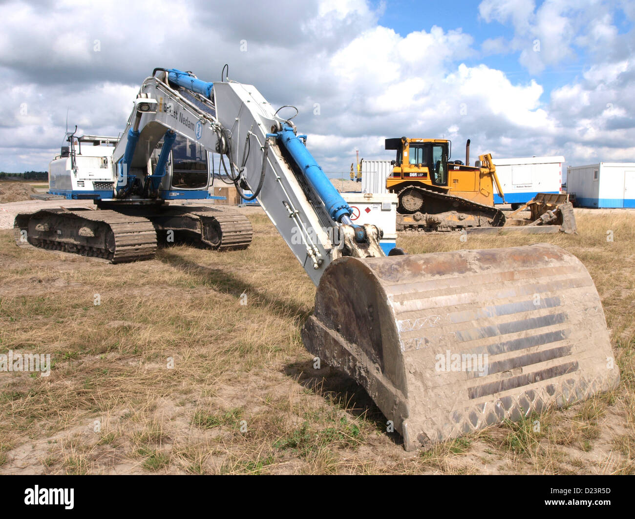 construction plant vehicles trucks Stock Photo - Alamy