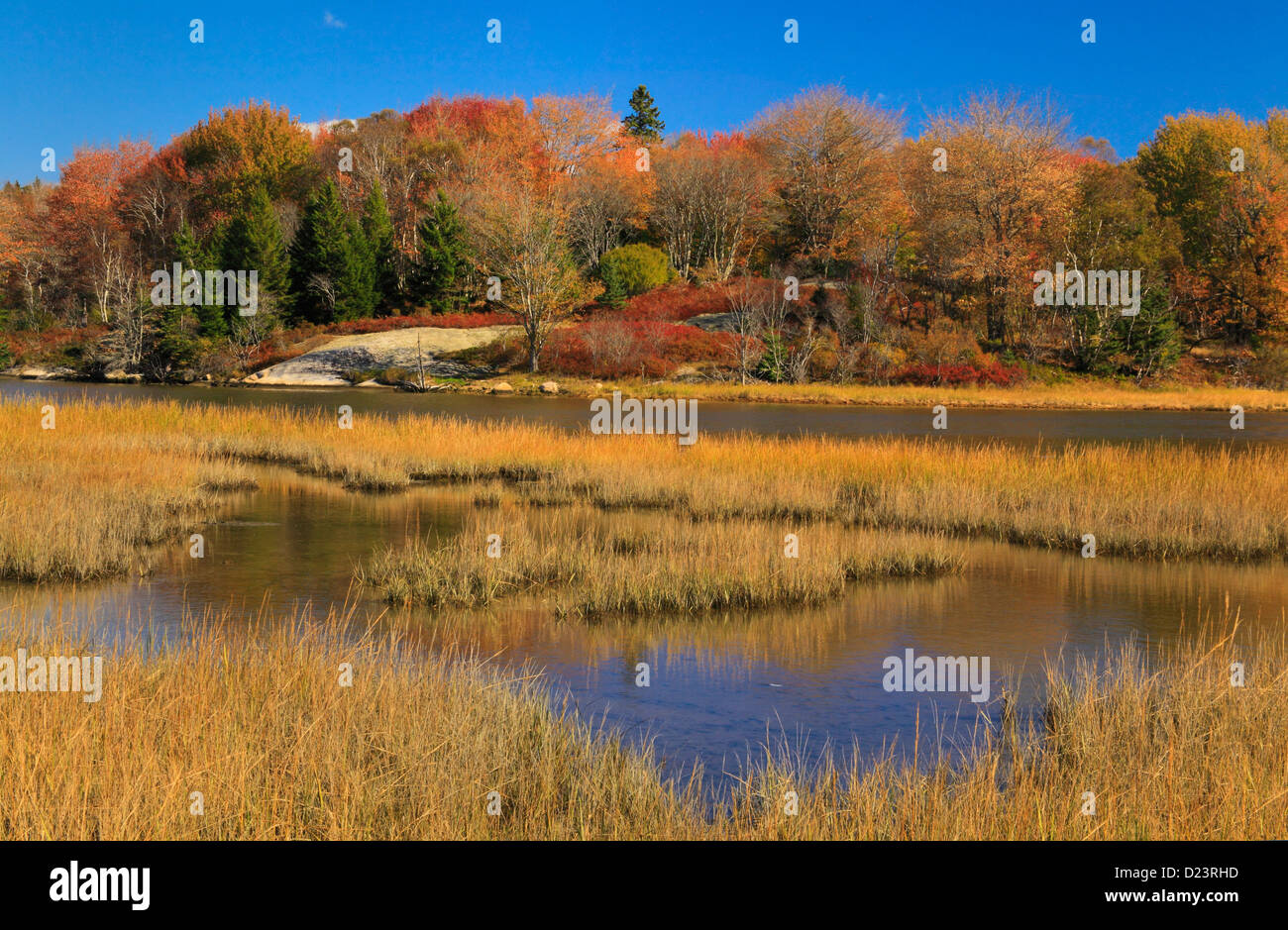 Vinal Cove, Vinalhaven Island, Miane, USA Stock Photo - Alamy
