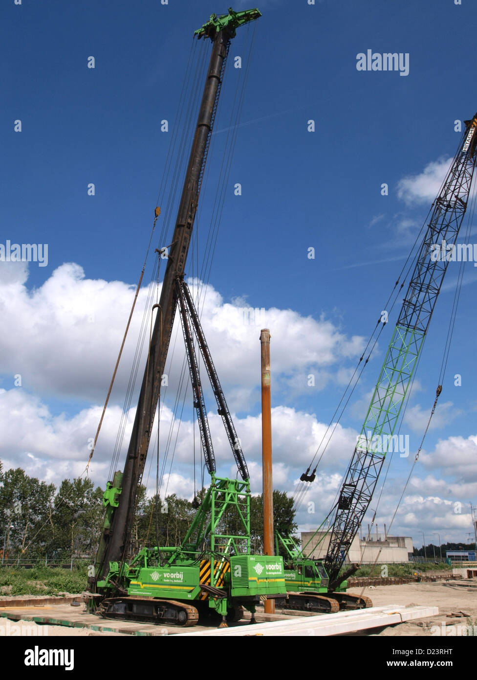 construction plant vehicles trucks Stock Photo - Alamy