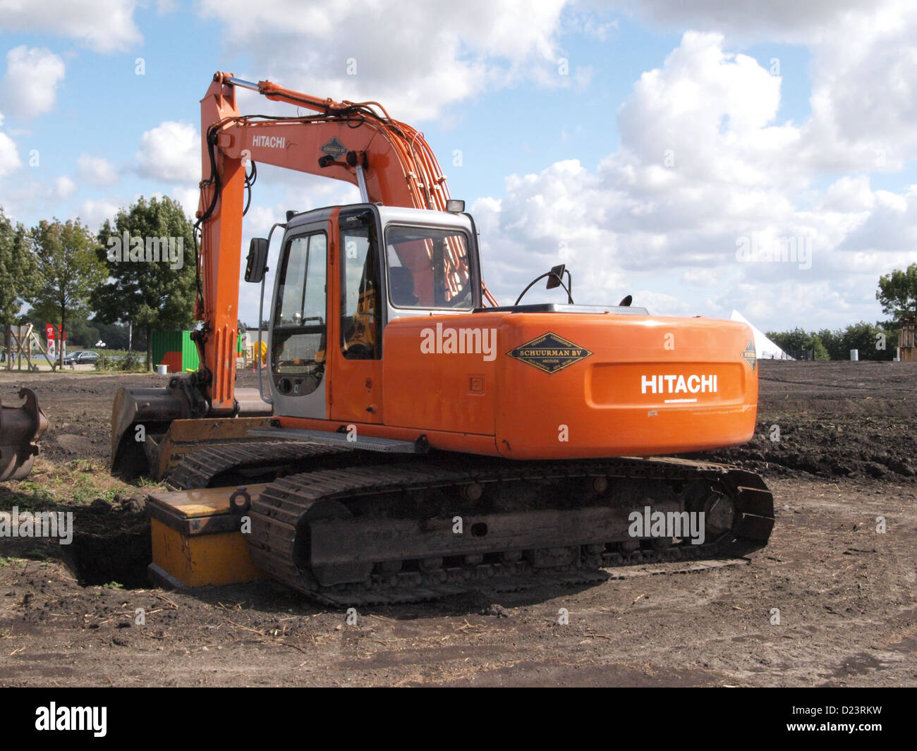 construction plant vehicles trucks Stock Photo - Alamy