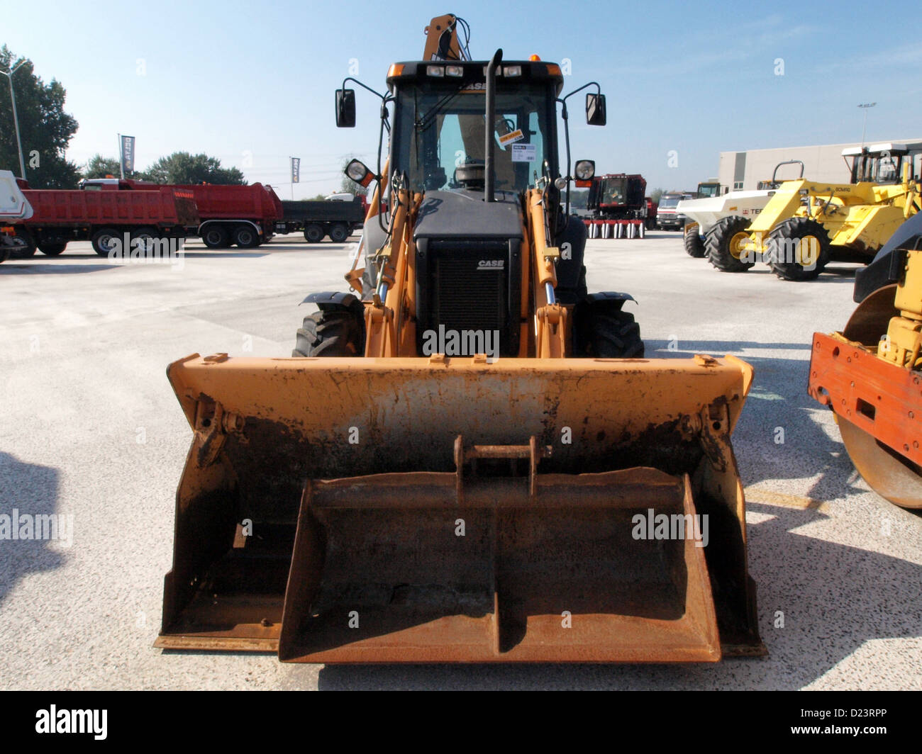 construction plant vehicles trucks Stock Photo - Alamy