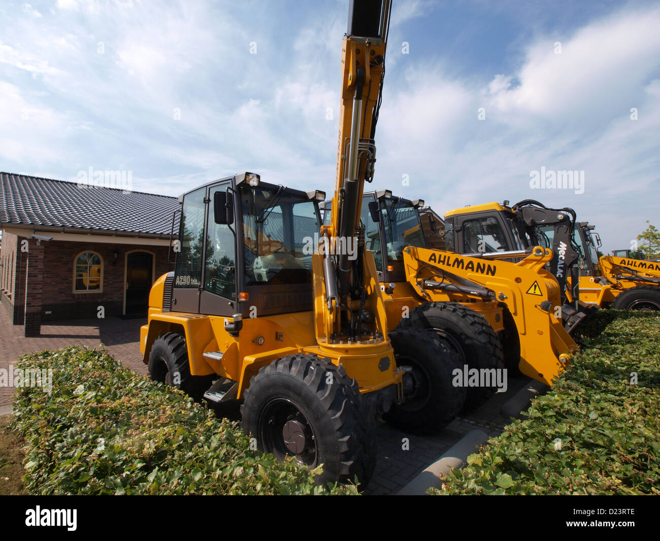 construction plant vehicles trucks Stock Photo - Alamy
