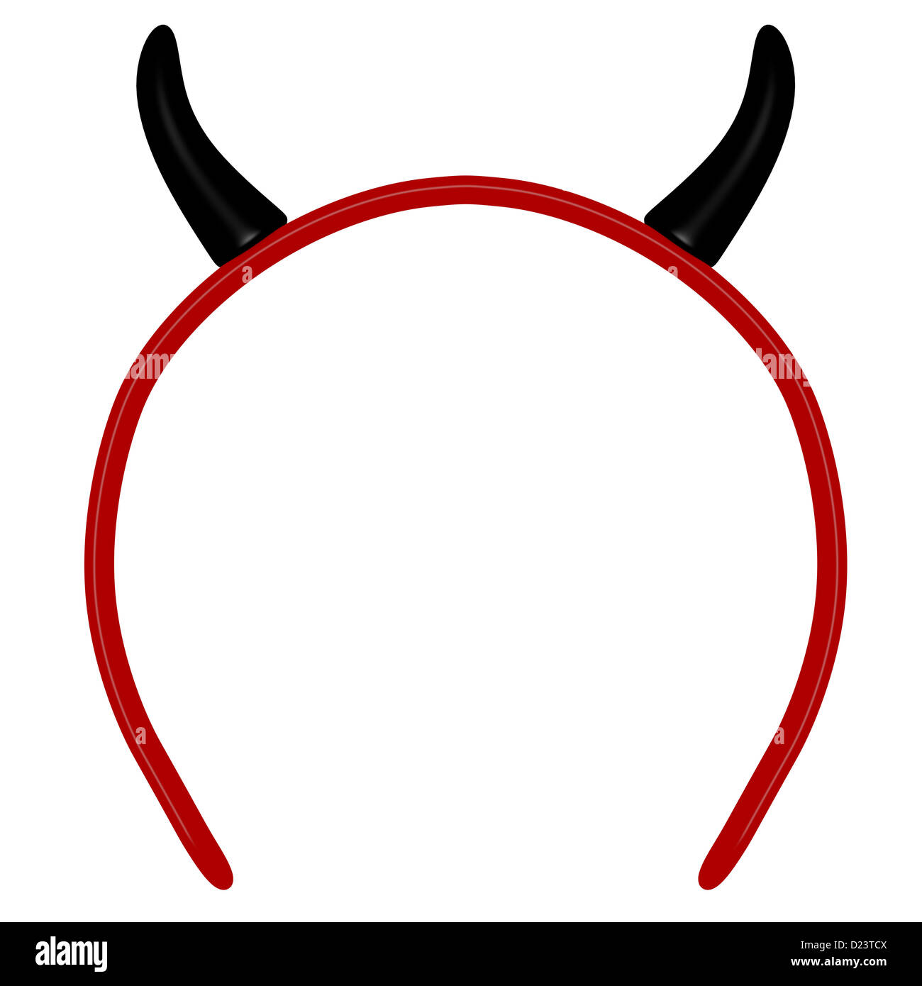 Devil horns Cut Out Stock Images & Pictures - Alamy