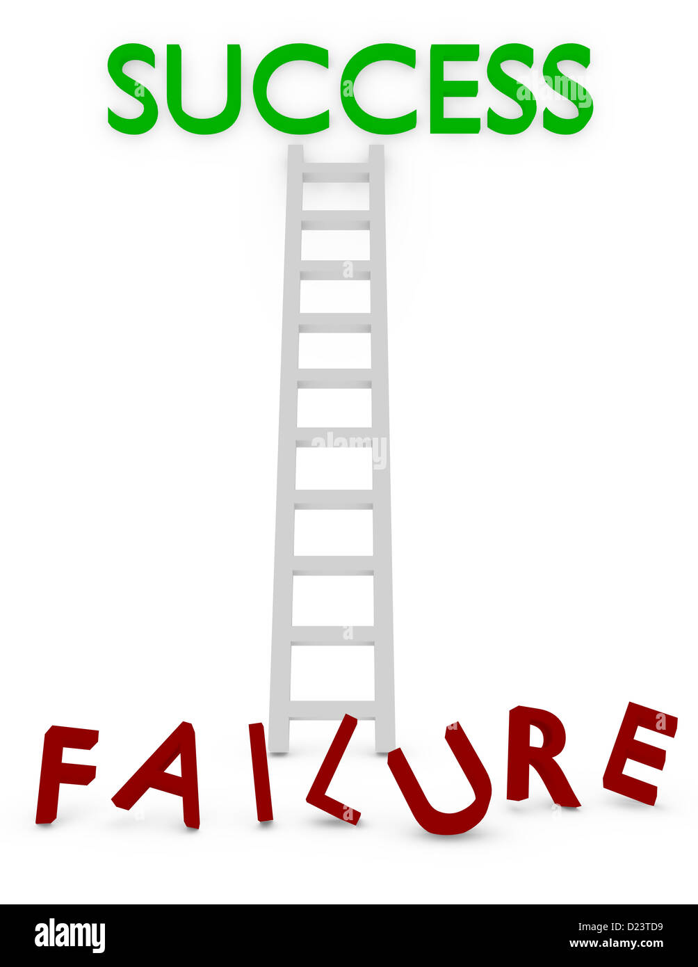 Success failure ladder concept hi-res stock photography and images - Alamy