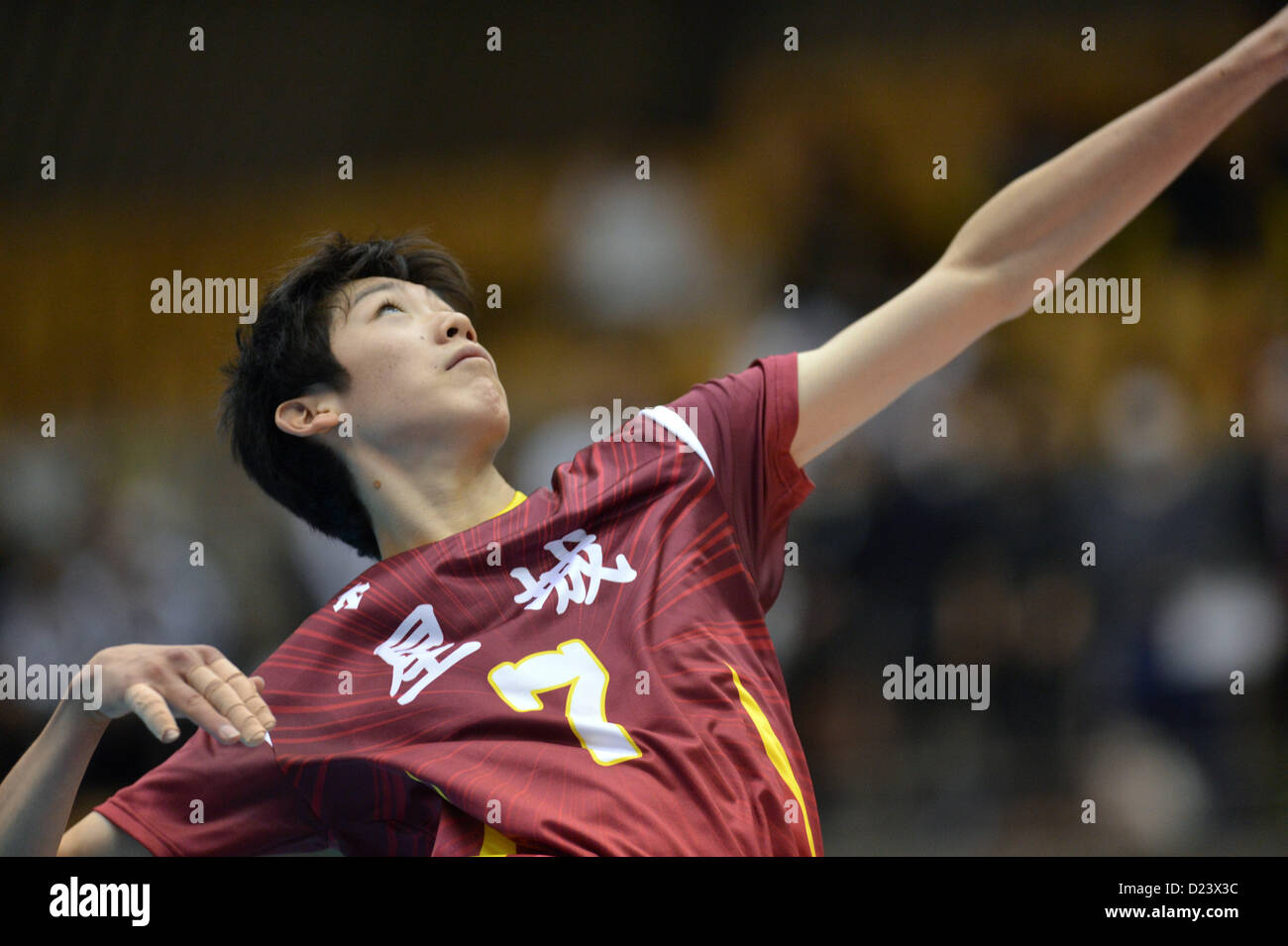 Saitama, Japan. 13th January 2013. Yuki Ishikawa (Seijoh Hight School ...