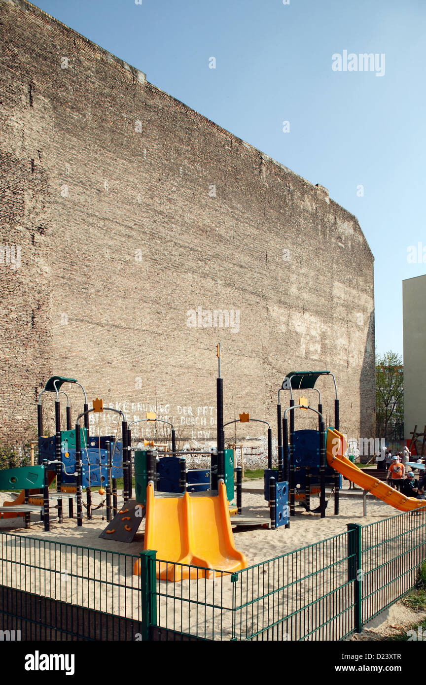 Berlin, Germany, game devices on a playground Stock Photo - Alamy