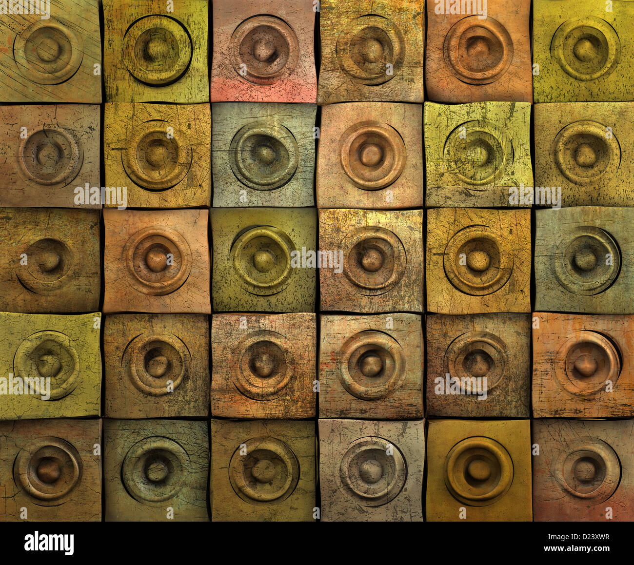 3d render of grunge sound-system deejay dj set Stock Photo - Alamy