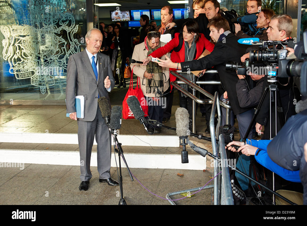 Press Complaints Commission chairman Lord David Hunt (pictured) speaks ...