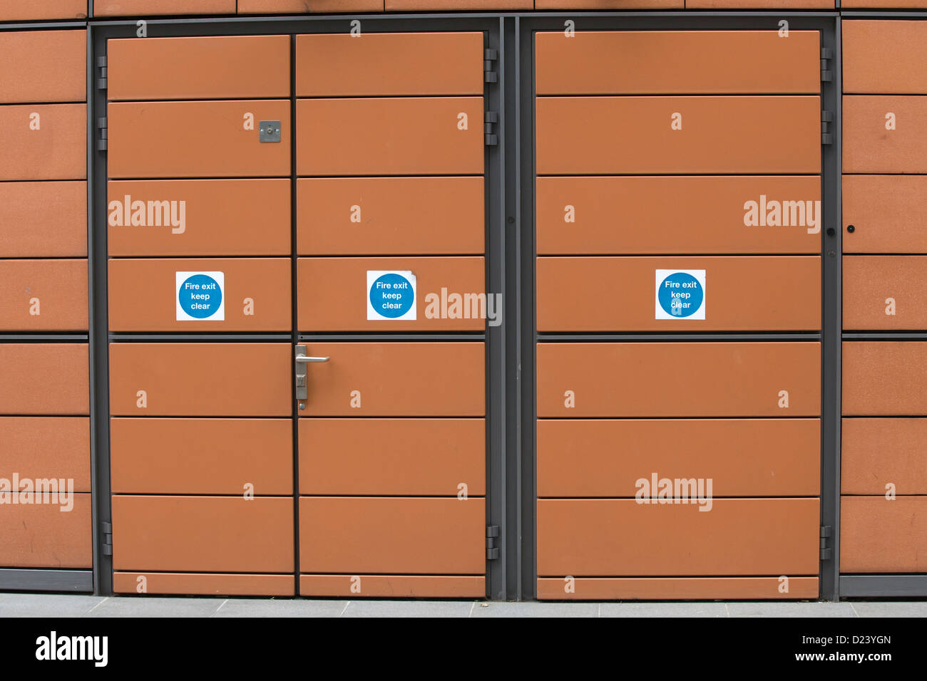 Emergency Exit Door Outside