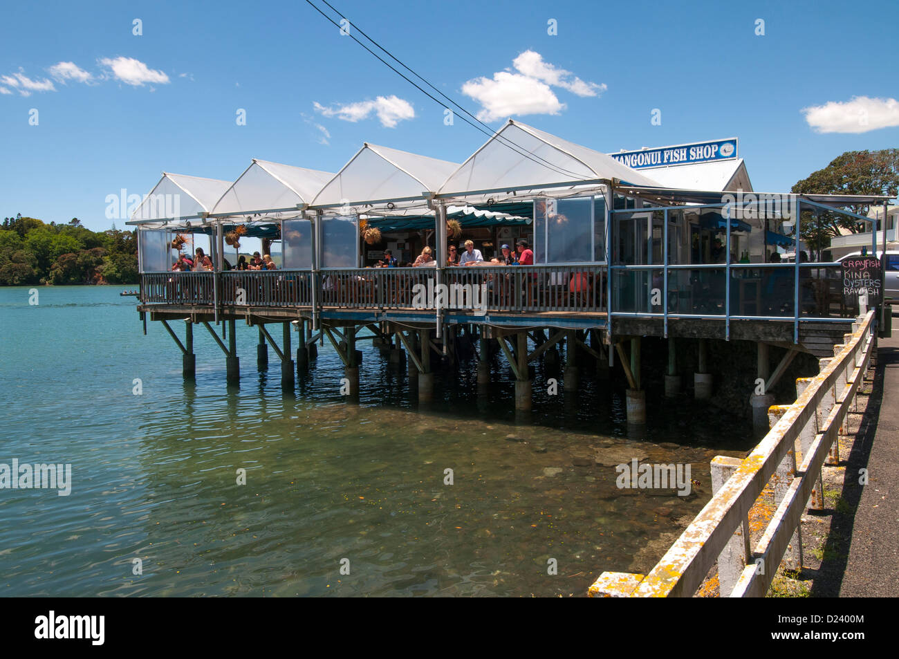 Mangonui fish shop new hi-res stock photography and images - Alamy