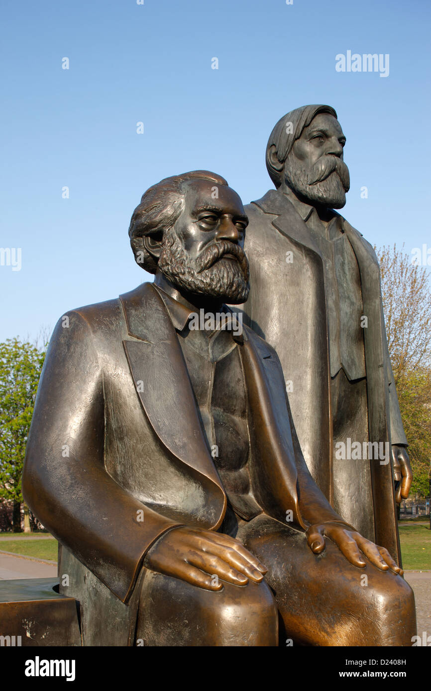 Berlin, Germany, the Marx-Engels-Forum Stock Photo - Alamy
