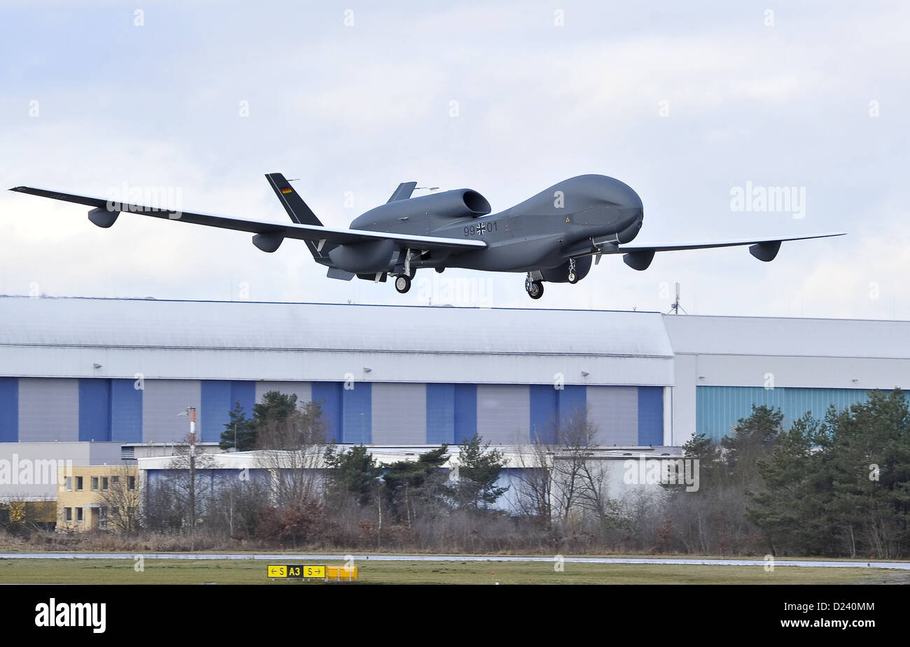 HANDOUT - A handout picture shows Europe's biggest unmannded aerial ...