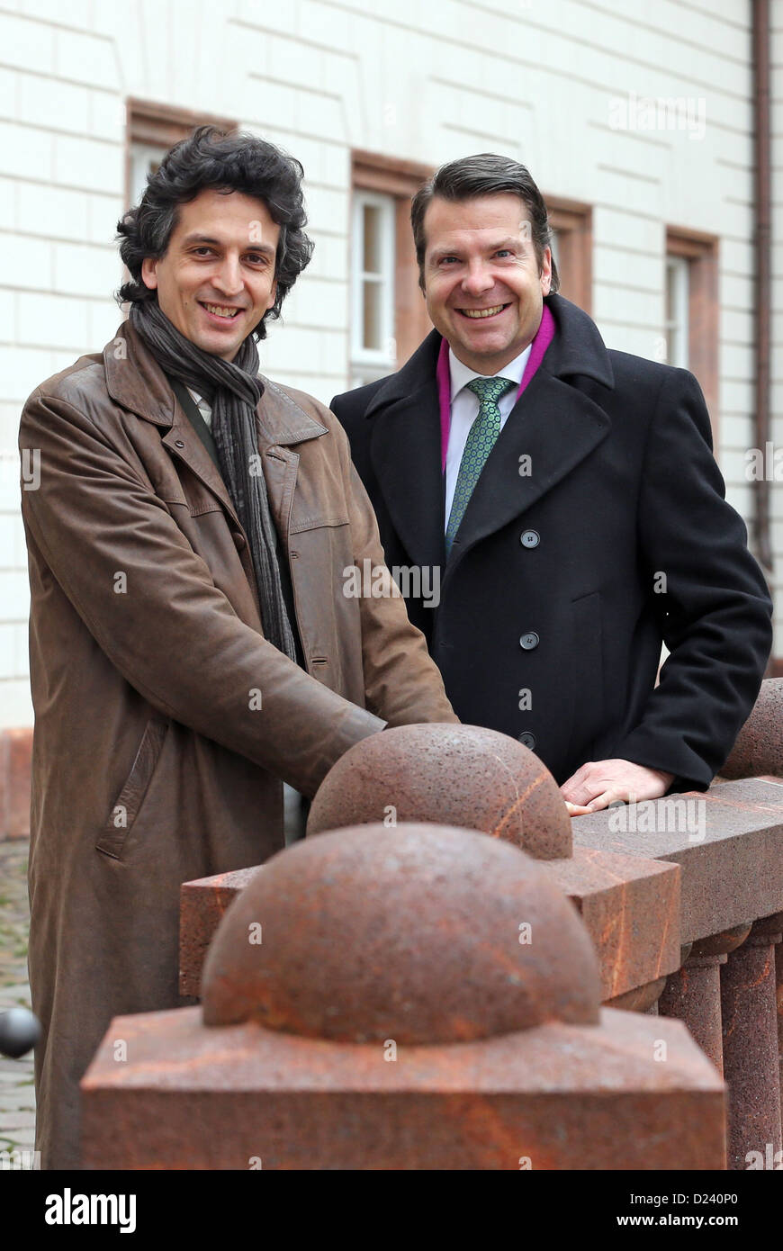 Principle conductor of Dresden's philharmonic orchestra Michael ...