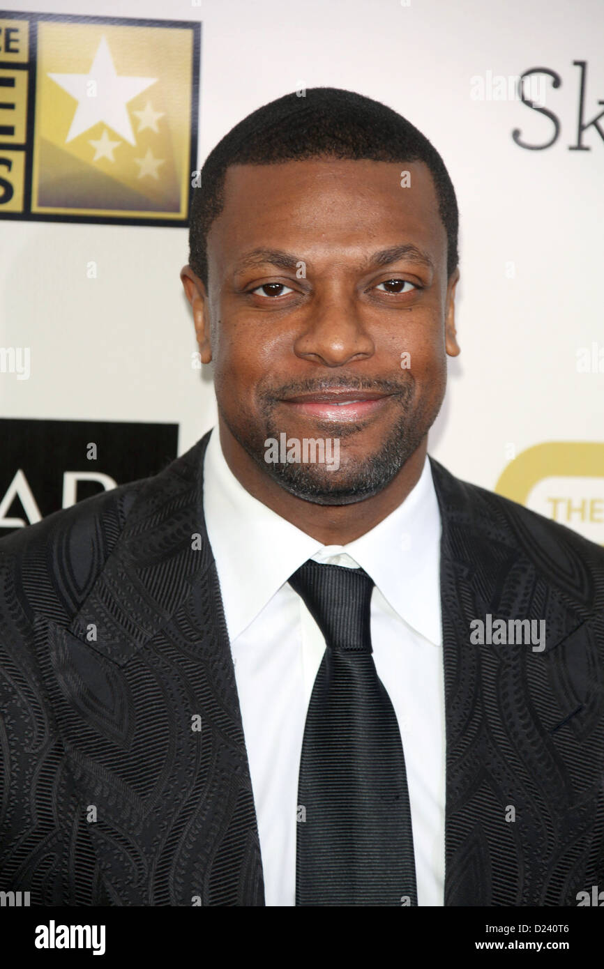 Actor Chris Tucker arrives at the 18th Annual Critics' Choice Awards at ...