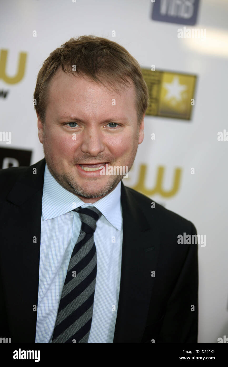 Director Rian Johnson arrives at the 39th Annual People's Choice Awards ...