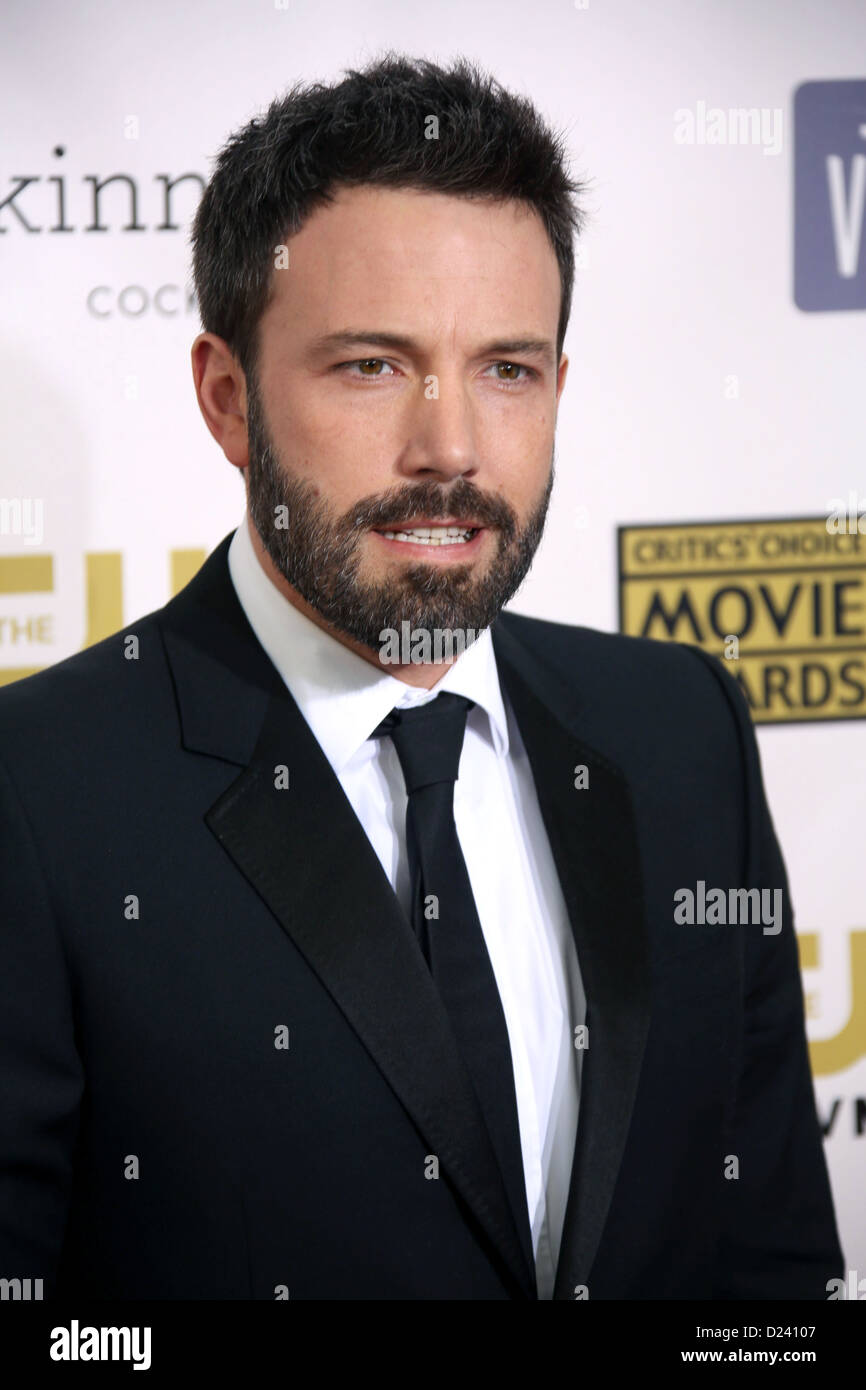 Actor Ben Affleck arrives at the 18th Annual Critics' Choice Awards at ...