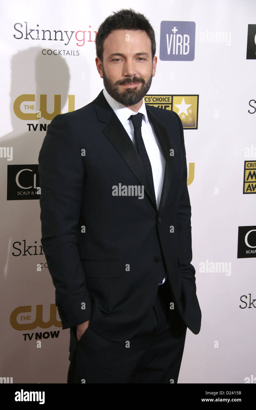 Actor Ben Affleck arrives at the 18th Annual Critics' Choice Awards at ...