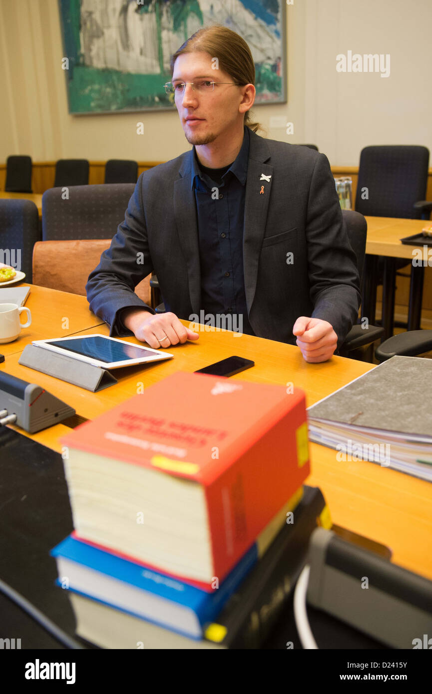 Chairman Martin Delius attends the meeting of the inquiry board on the ...
