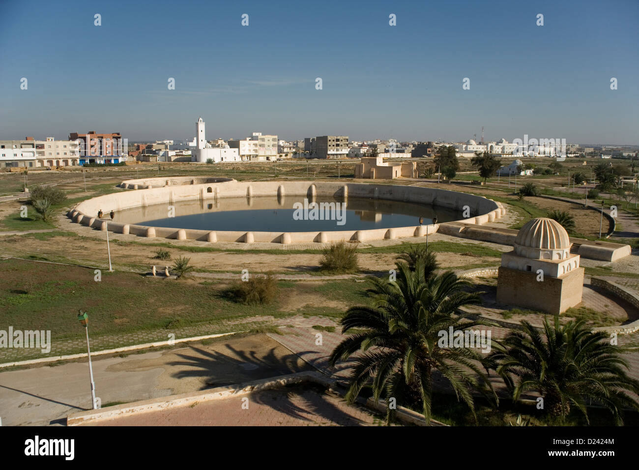The Aghlabid basins in Kairouan, Tunisia, giant cisterns built in the ...