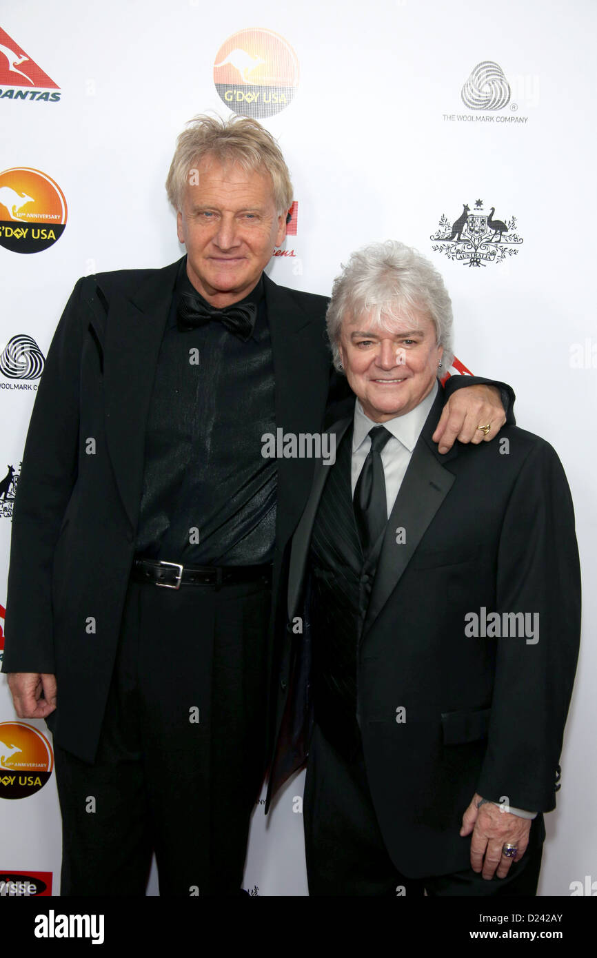 Musicians Russell Hitchcock (l) and Graham Russell of the band "Air ...