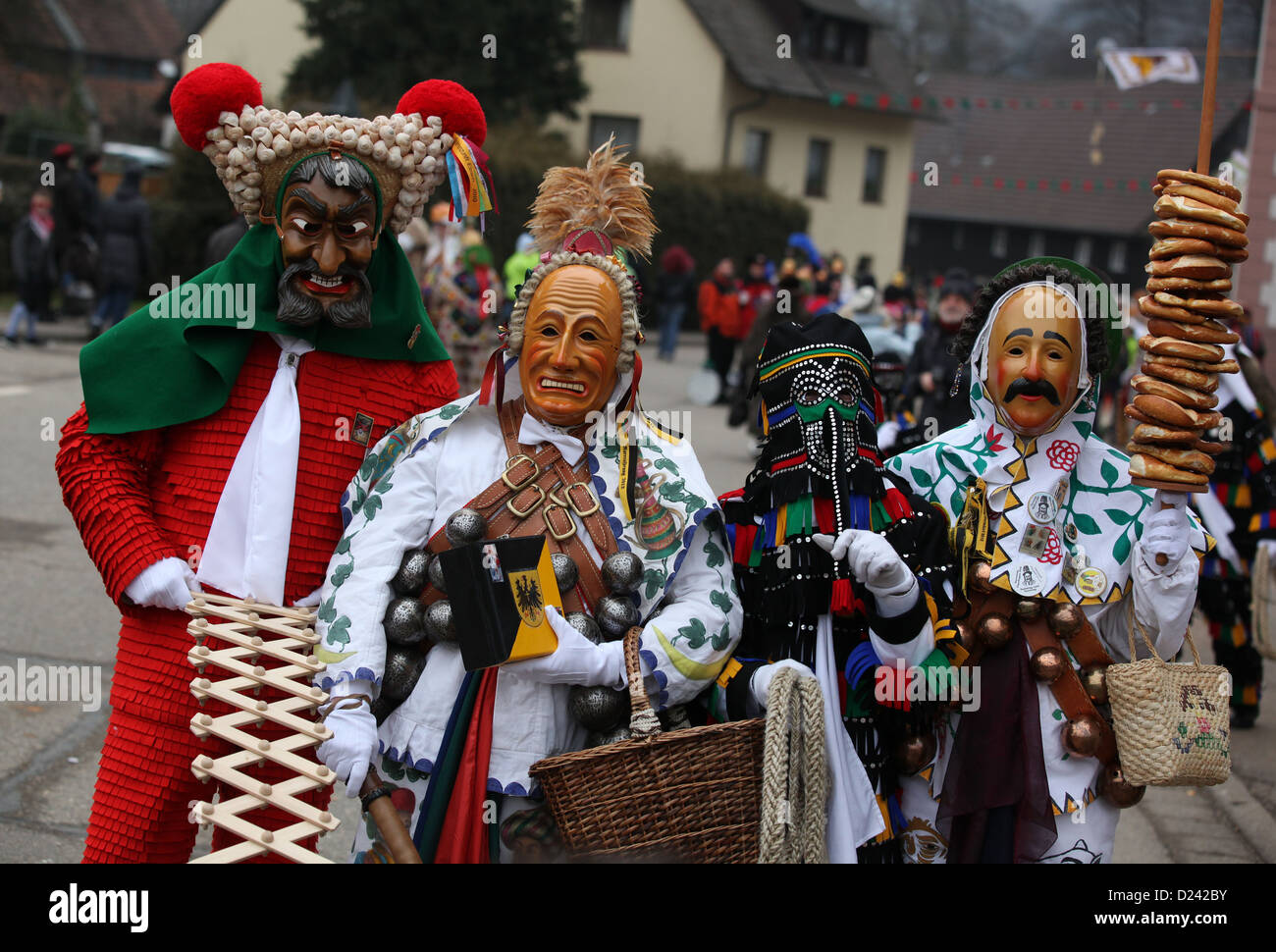 The Elzach Schuttig, the Rottweil Biss, the Ueberlingen Haensele and ...